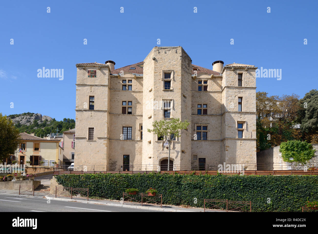 Medieval Chateau (1510-1515), now the Town Hall or Mairie, at Château ...