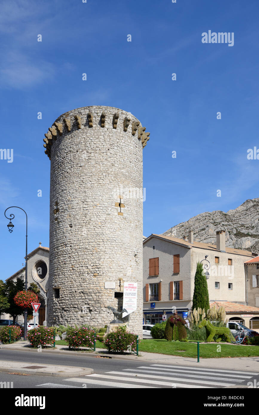 Medieval Stone Tower, the Tour de la Médisance, part of the Medieval ...