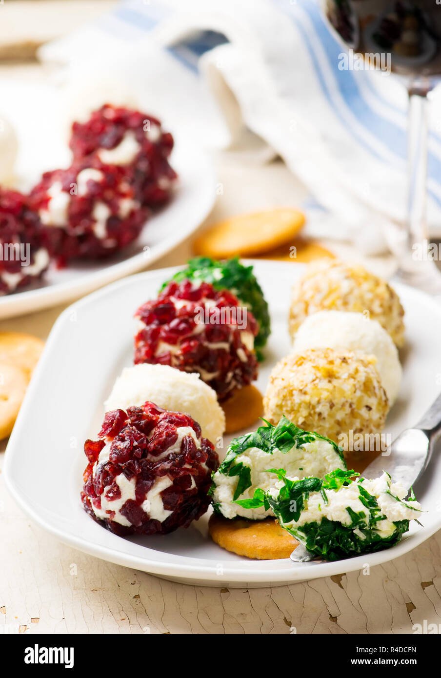 Mini Cheese Balls .Cheese Truffles.selective focus Stock Photo - Alamy