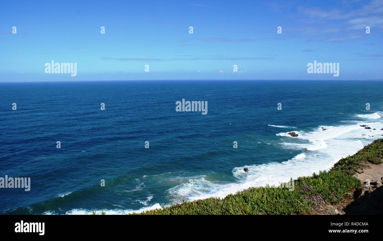 Cape Roca, Cabo da Roca near Lisbon Stock Photo - Alamy