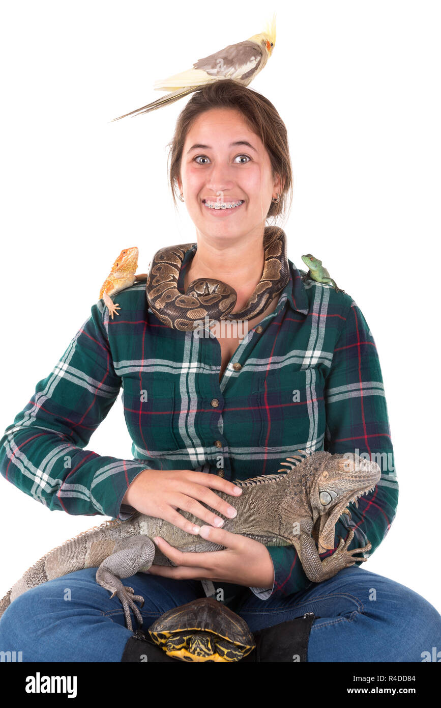 Funny girl snake hi-res stock photography and images - Alamy
