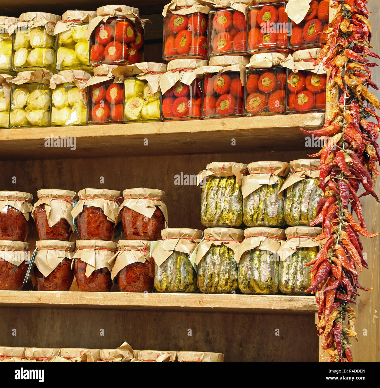 Storeroom for jars dried food hi-res stock photography and images - Alamy