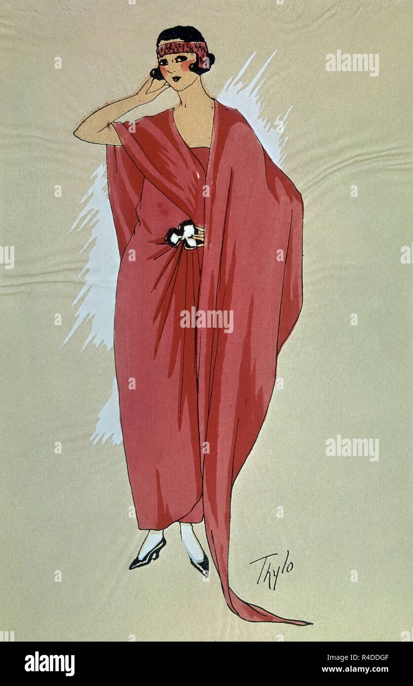 GRABADO DE MODA. Author: THYLO. Location: PRIVATE COLLECTION. France ...