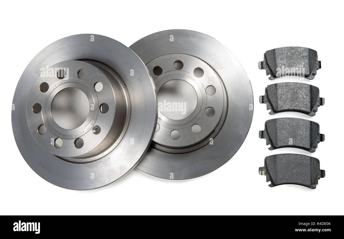 New metal brake discs Cut Out Stock Images & Pictures - Alamy