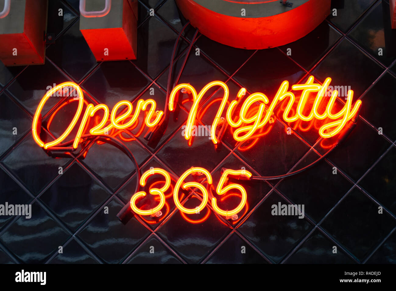 Open nightly hi-res stock photography and images - Alamy