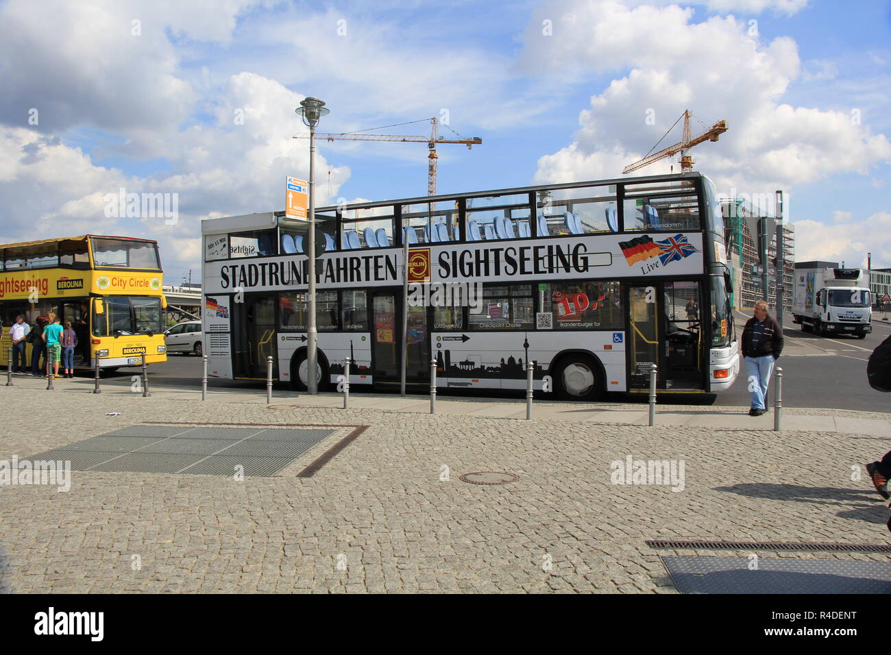 Sightseeing Bus in Berlin, Germany Stock Photo - Alamy