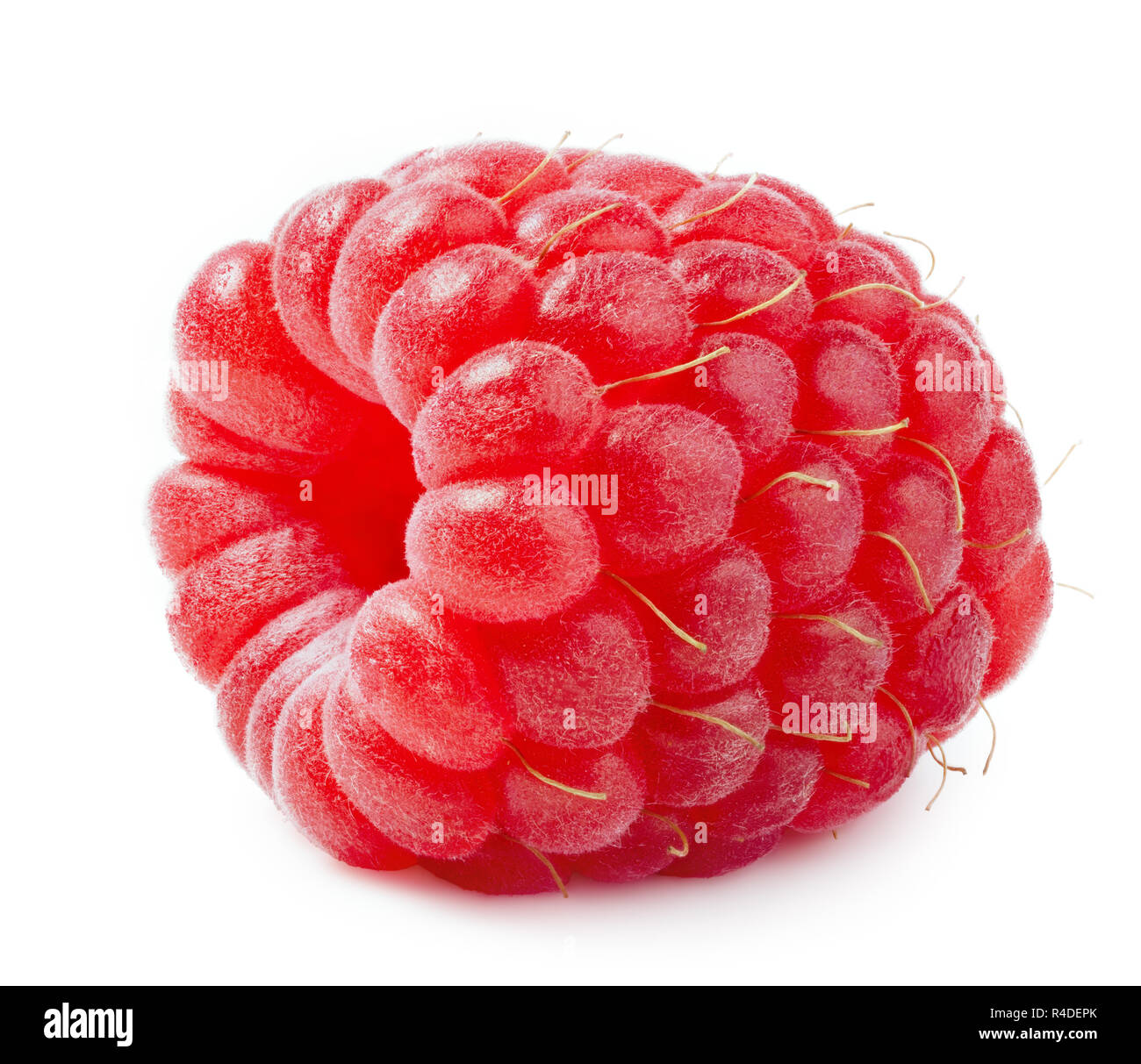 Raspberry isolated on white background with clipping path Stock Photo - Alamy
