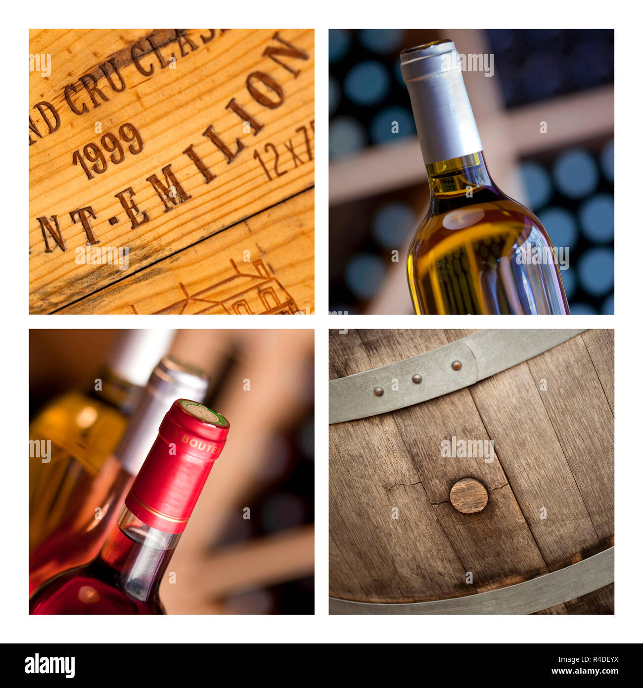 Inside a French winery Stock Photo - Alamy