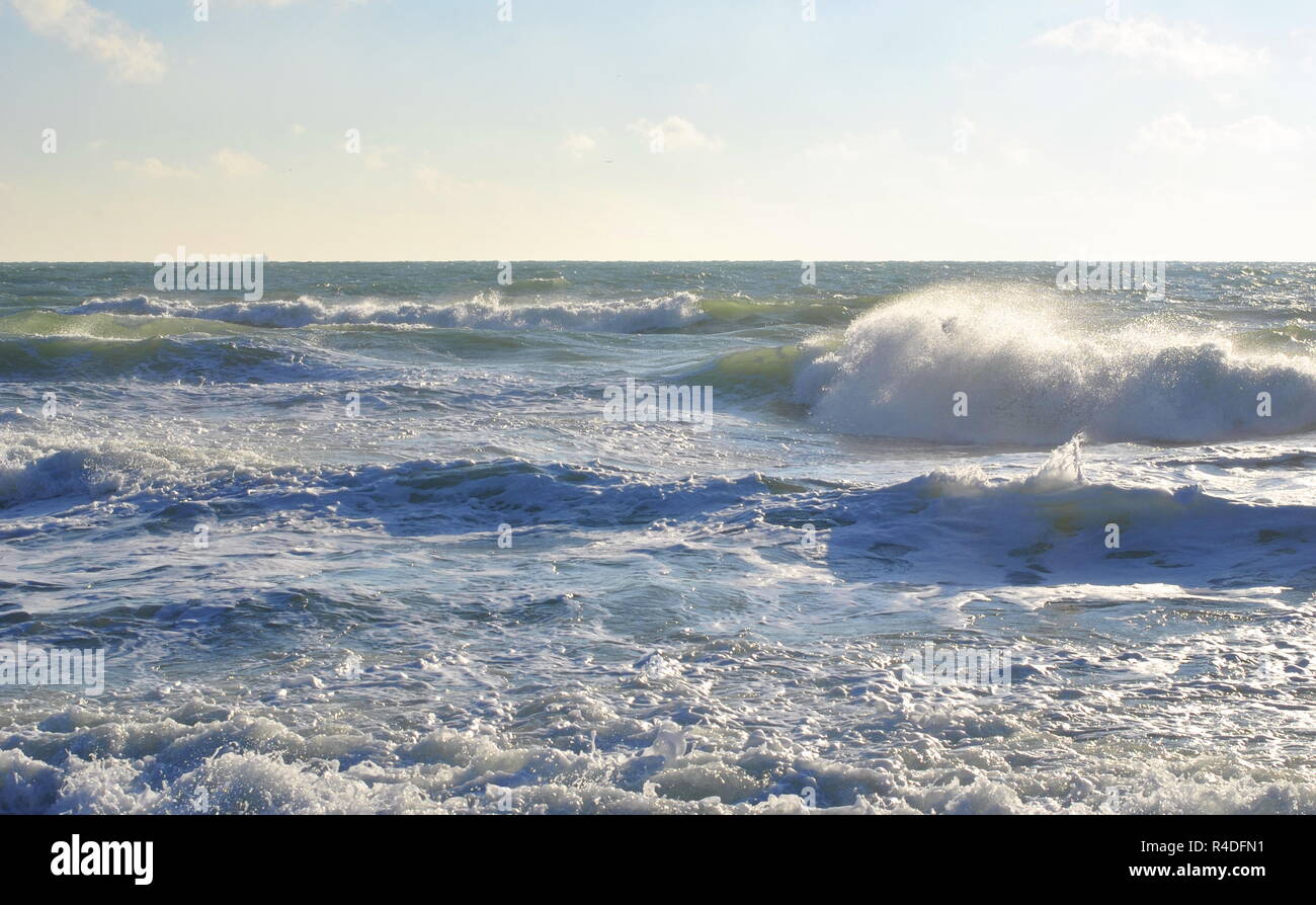 Sun Coloring Wave in Beautiful Colors Stock Photo - Alamy