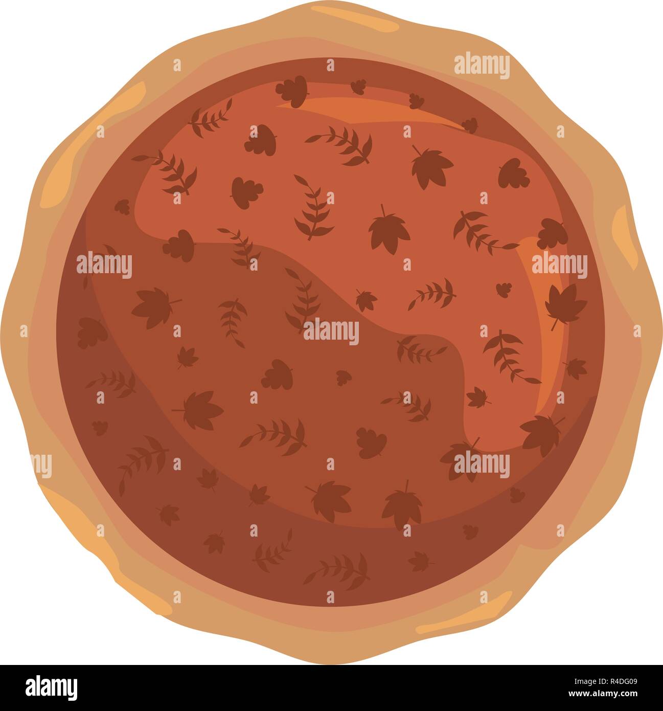 pie cake delicious traditional background vector illustration Stock ...