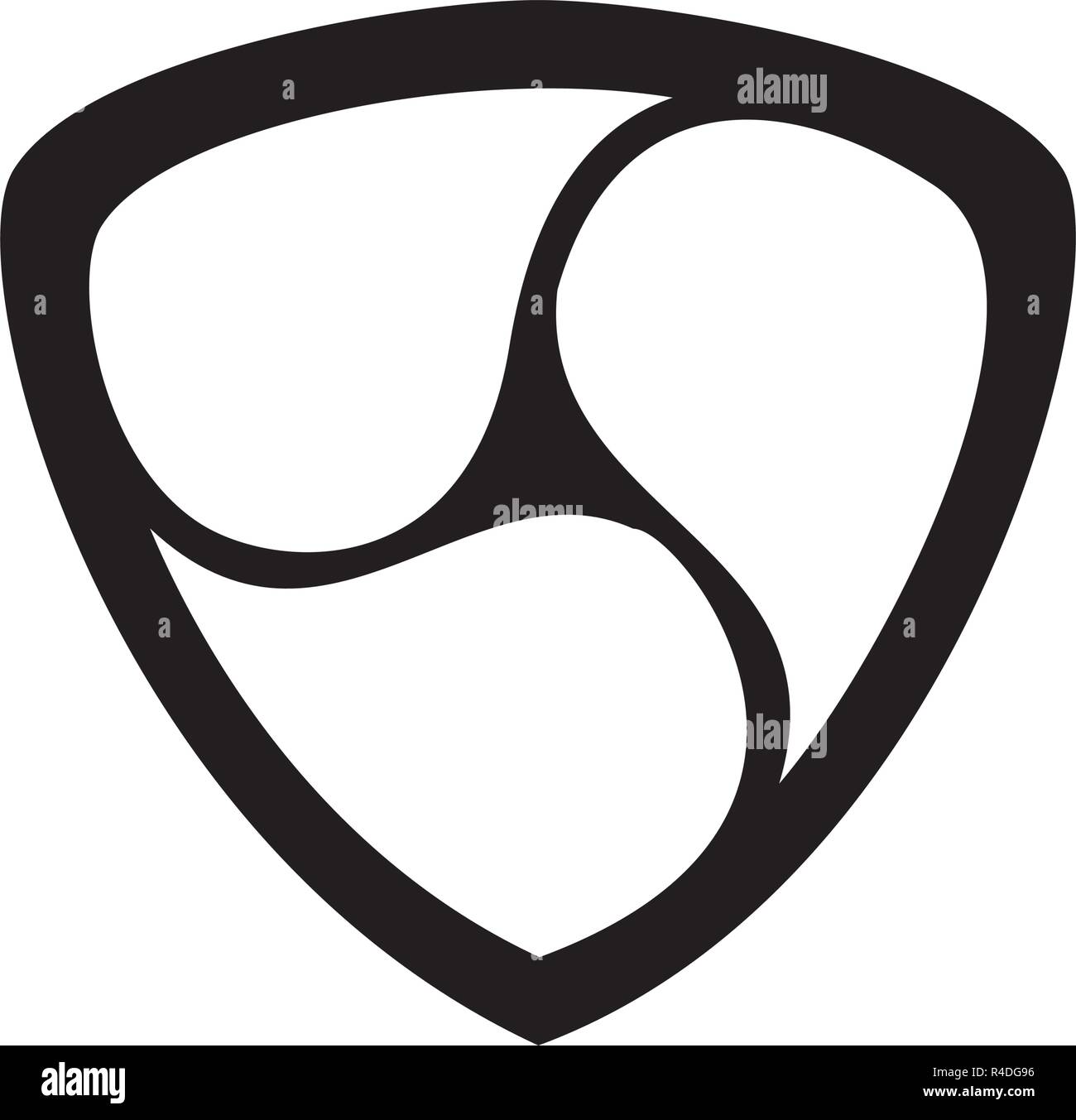 electronic commerce with nem symbol vector illustration design Stock ...