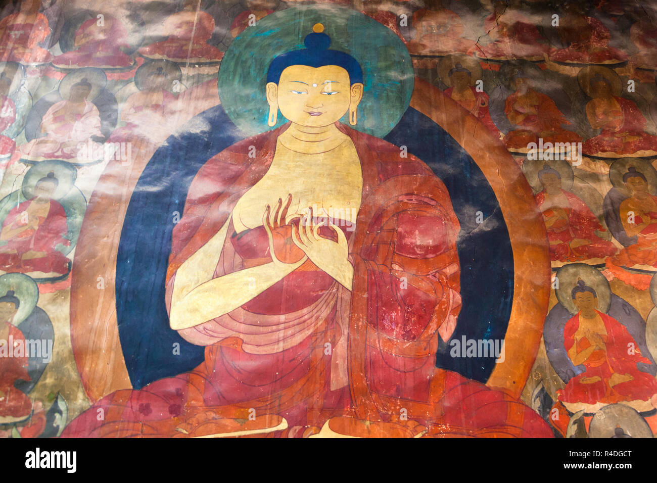 Tibetan buddha painting hi-res stock photography and images - Alamy
