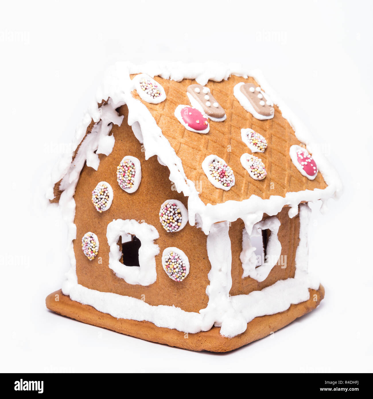 gingerbread house isolated Stock Photo - Alamy
