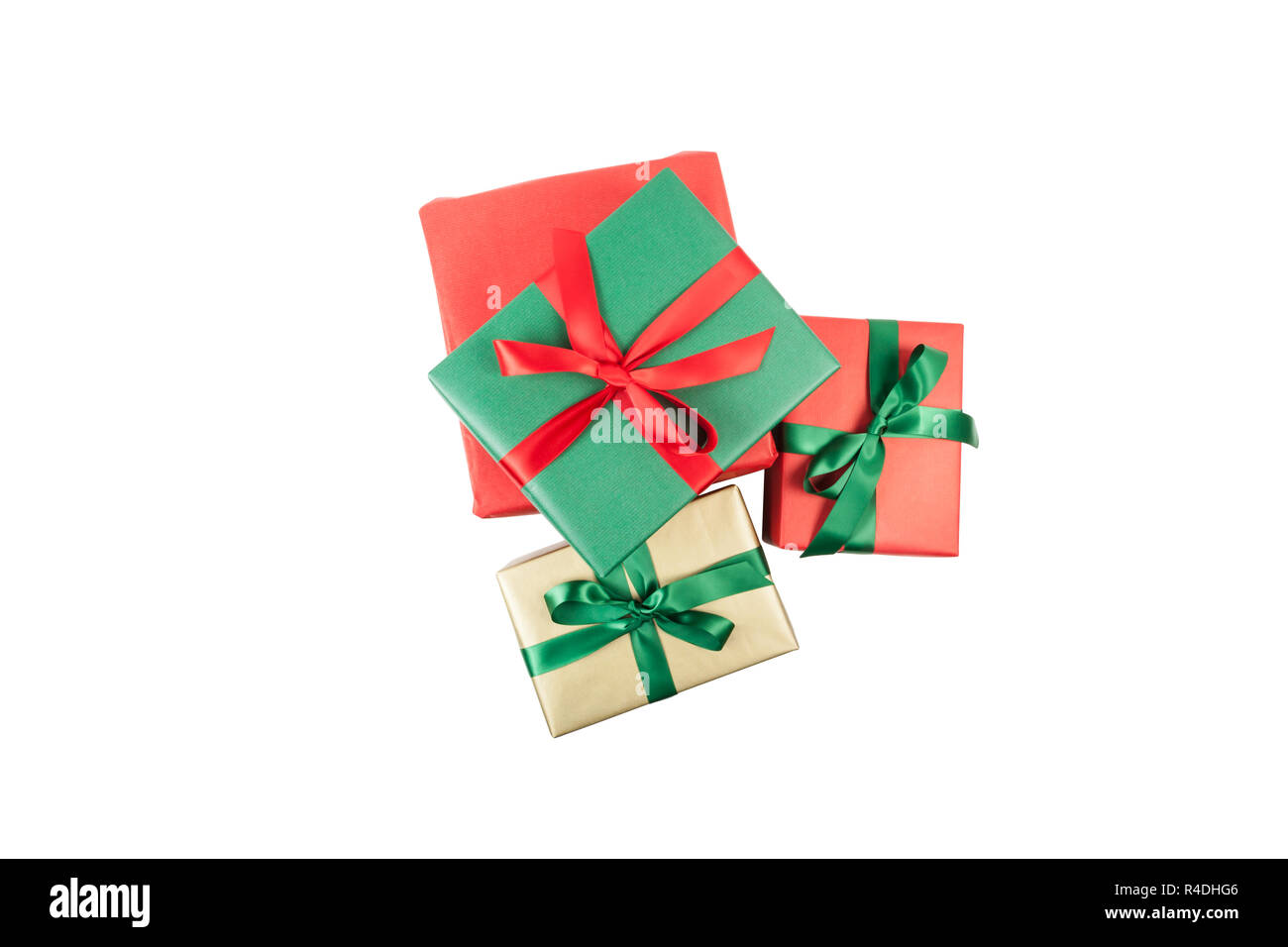 christmas present isolated Stock Photo - Alamy