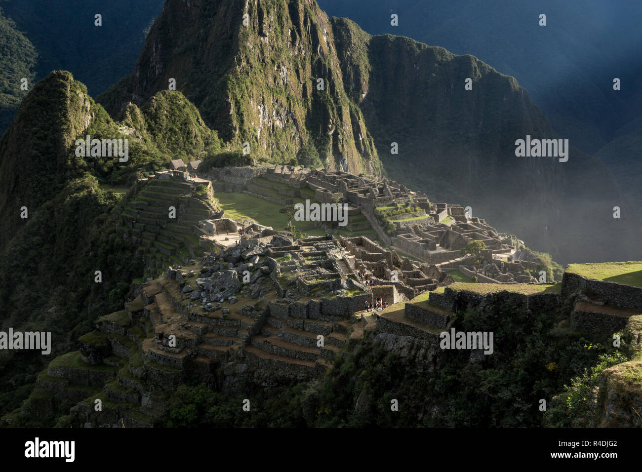 Overview of machu picchu machu picchu hi-res stock photography and ...