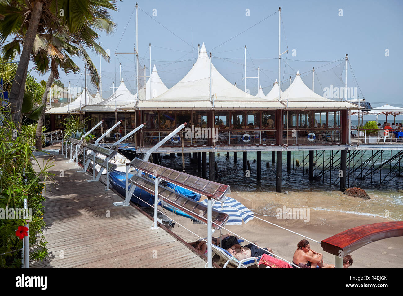 Lagon 1 Restaurant in Dakar, Senegal, Africa Stock Photo - Alamy
