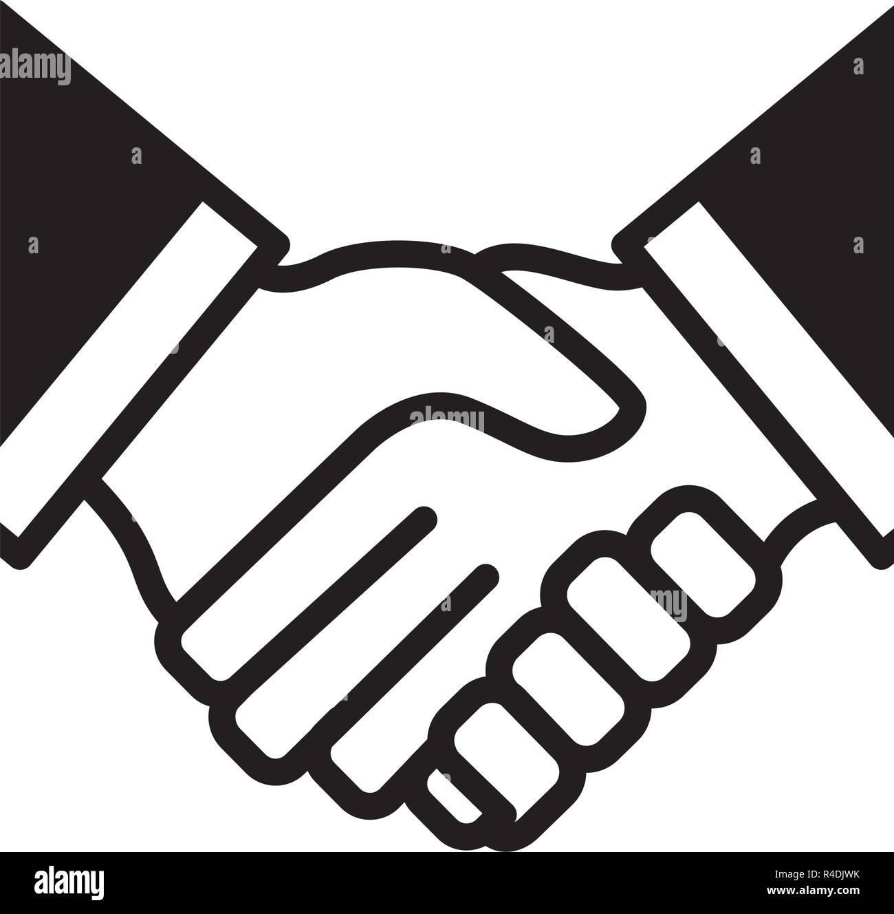 Deal done handshake Stock Vector Images - Alamy