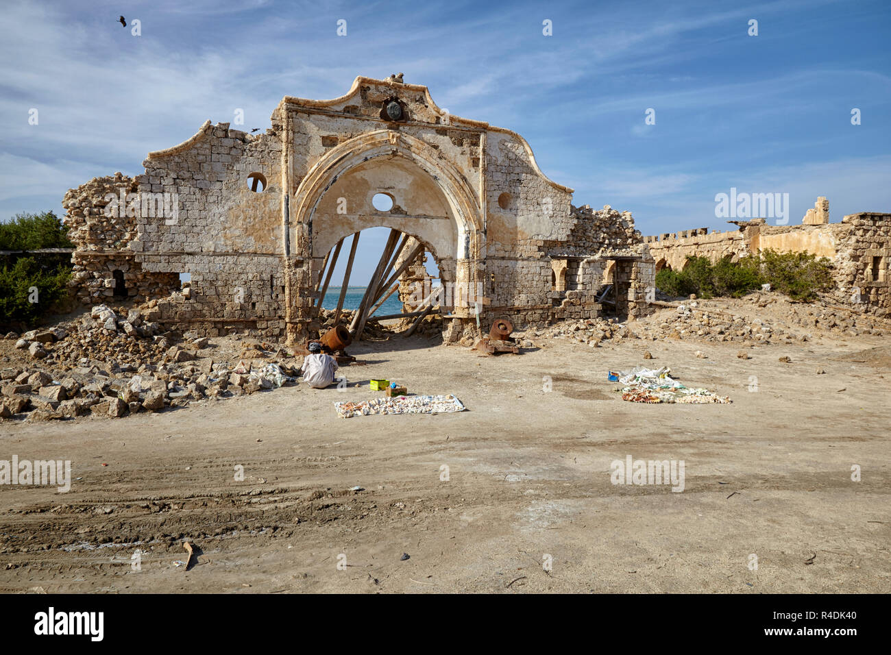 Khorshid Effendi House in Suakin Sawakin, Sudan, Africa Stock Photo - Alamy