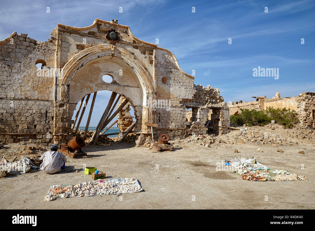 Khorshid Effendi House in Suakin Sawakin, Sudan, Africa Stock Photo - Alamy