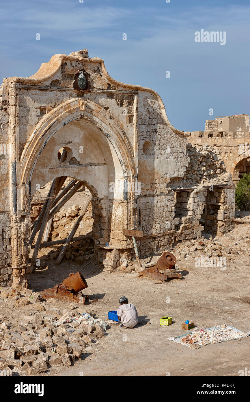 Khorshid Effendi House in Suakin Sawakin, Sudan, Africa Stock Photo - Alamy