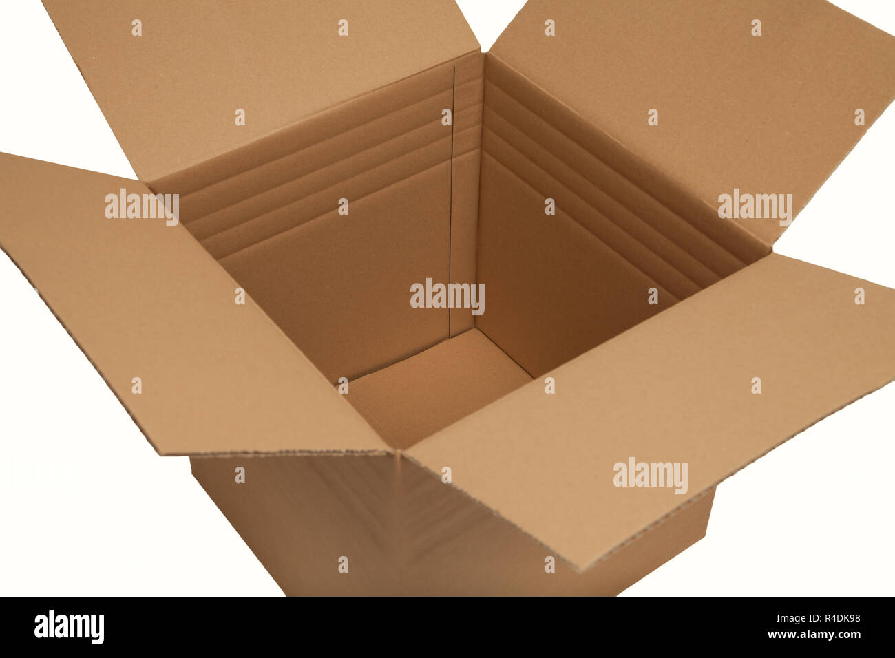cardboard box isolated Stock Photo - Alamy