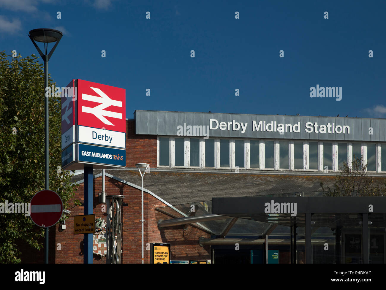 Derby Railway Station, Derby, Derbyshire, October 2018, Network Rail ...