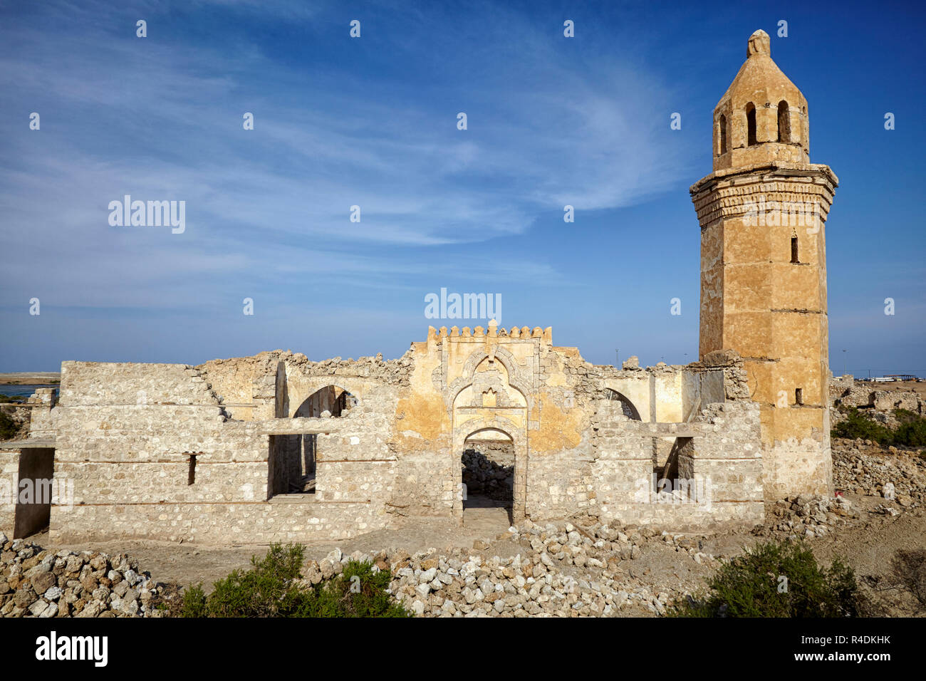 Ruins of Shafai Mosque in Suakin Sawakin, Sudan, Africa Stock Photo - Alamy