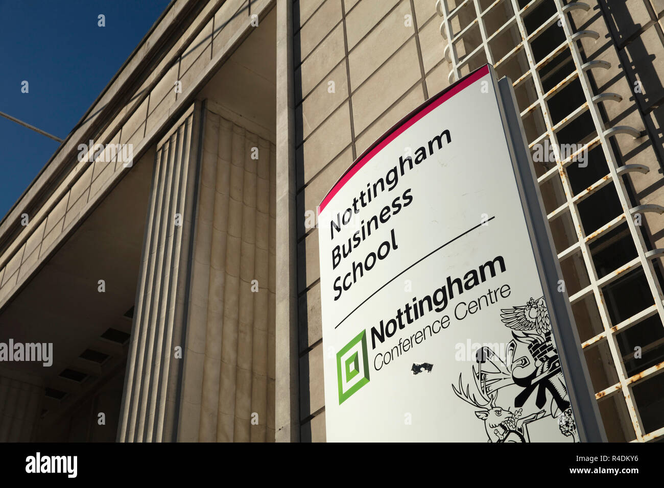 Nottingham, Nottinghamshire, UK: October 2018: Nottingham Business ...