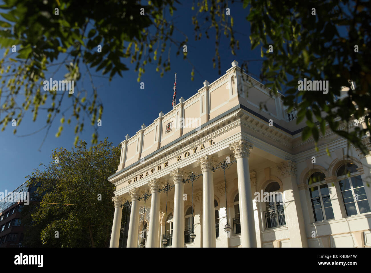 Nottingham, Nottinghamshire, UK: October 2018: Theatre Royal Building ...