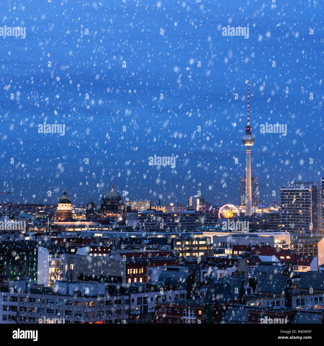 berlin in winter Stock Photo - Alamy