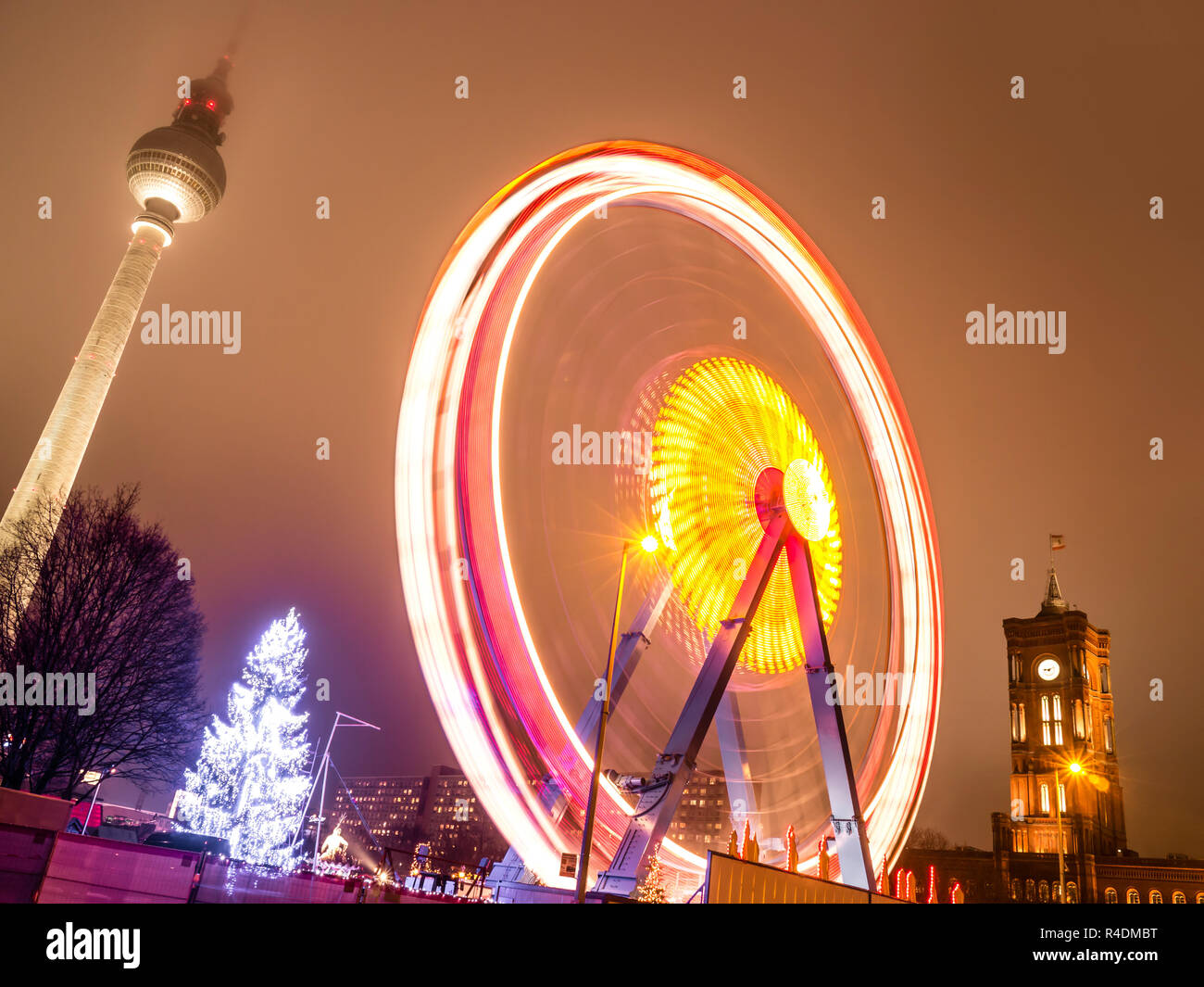 berlin ferris wheel Stock Photo - Alamy
