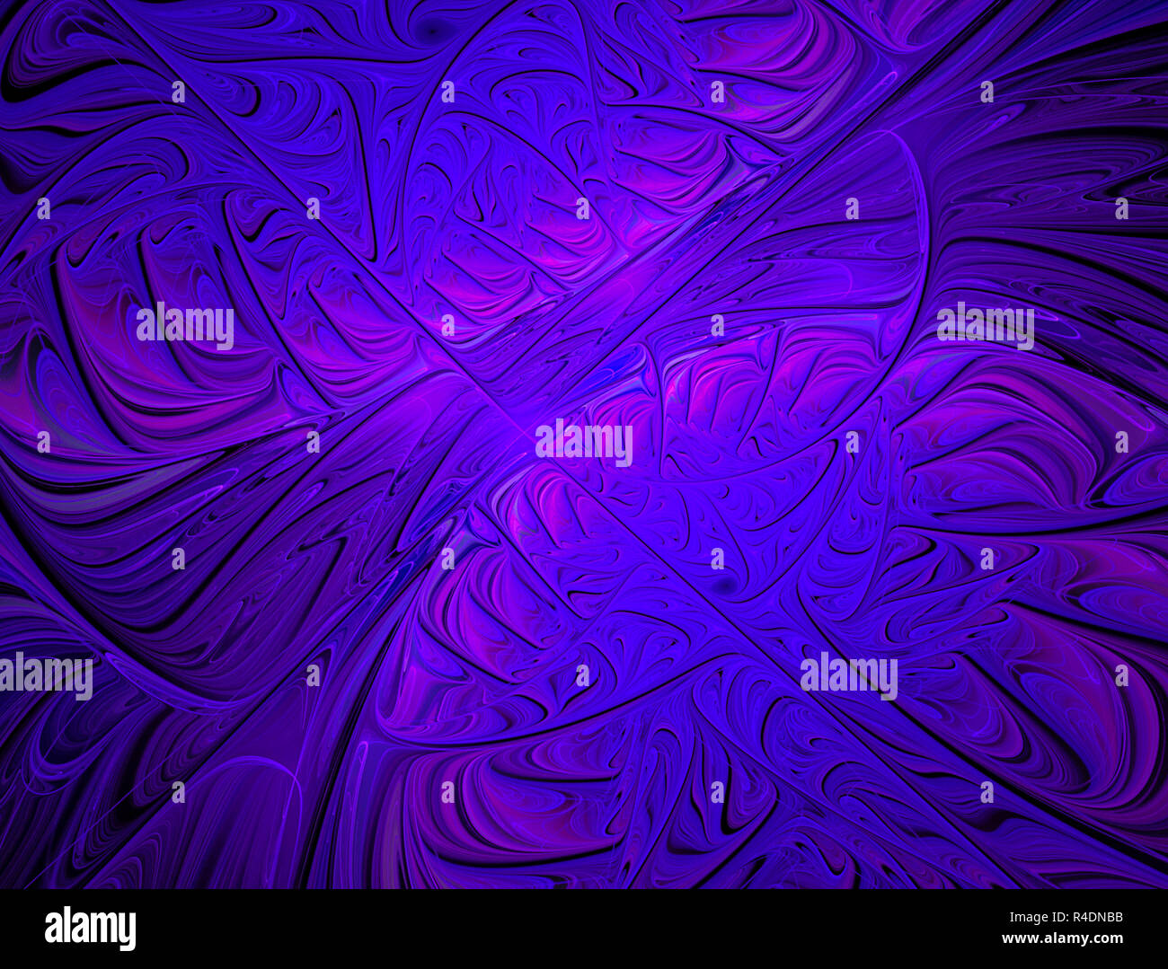 Spiral ribbons fractal design hi-res stock photography and images - Alamy