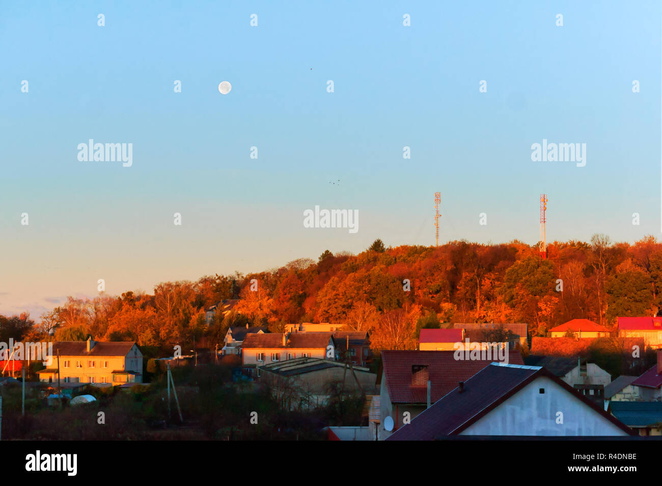 Sun and moon day and night hi-res stock photography and images - Alamy