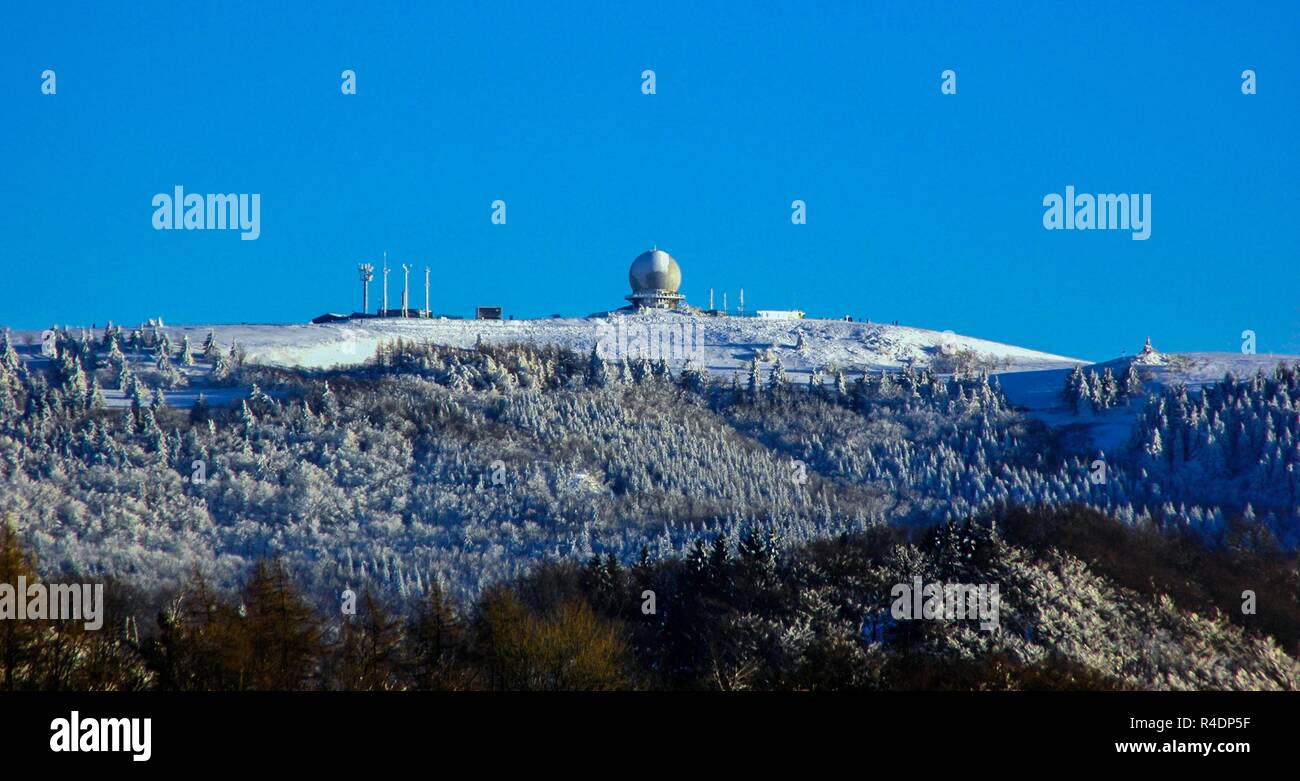 wasserkuppe with radom Stock Photo - Alamy