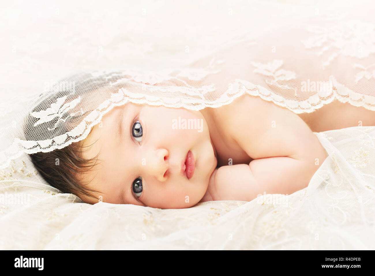 Close up newborn baby Stock Photo - Alamy