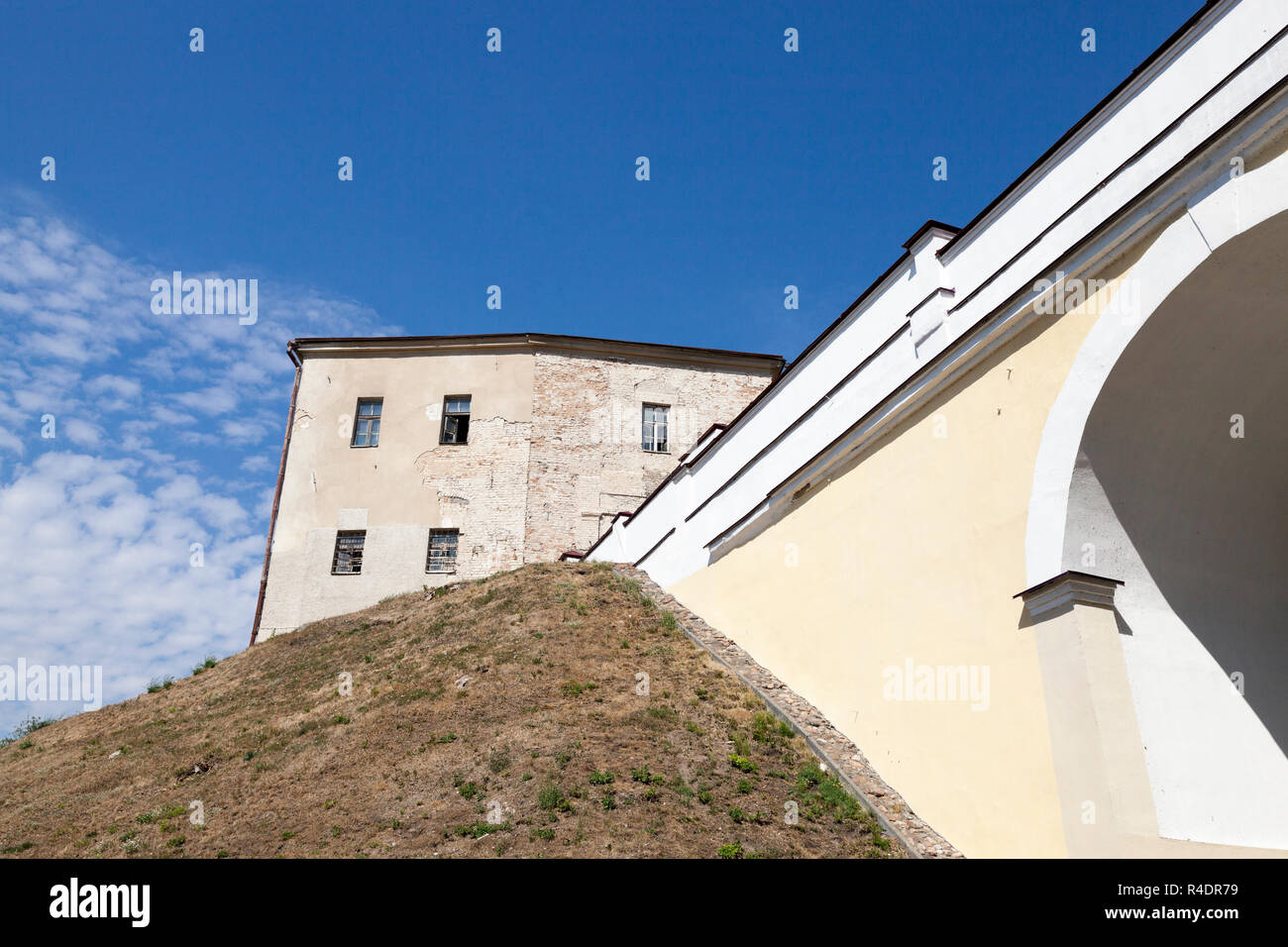 ancient castle Grodno Stock Photo - Alamy