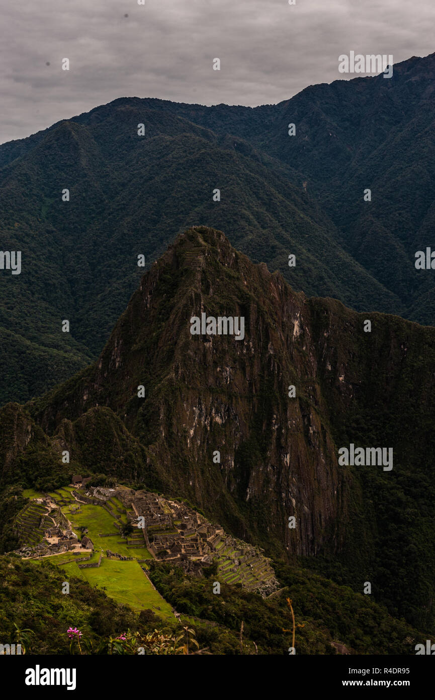 The Inca citadel of Machu Picchu in Peru, South America Stock Photo - Alamy