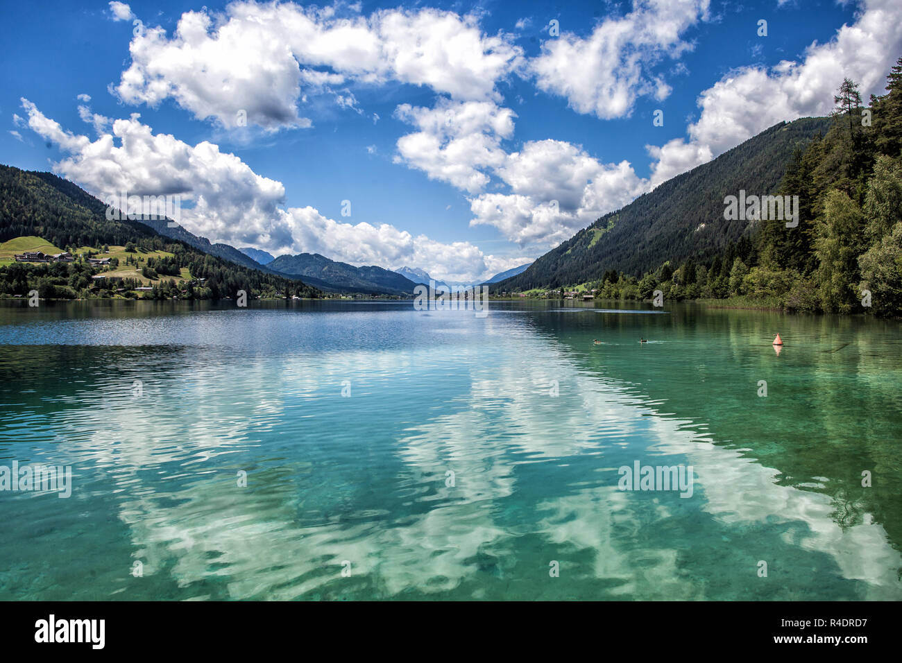 Weissensee lake swimming hi-res stock photography and images - Alamy