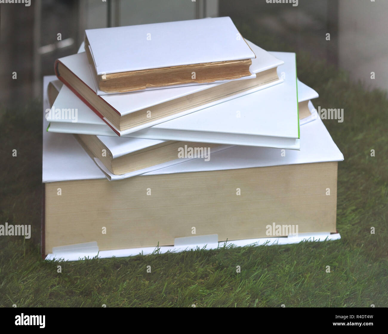 White books stack Stock Photo - Alamy
