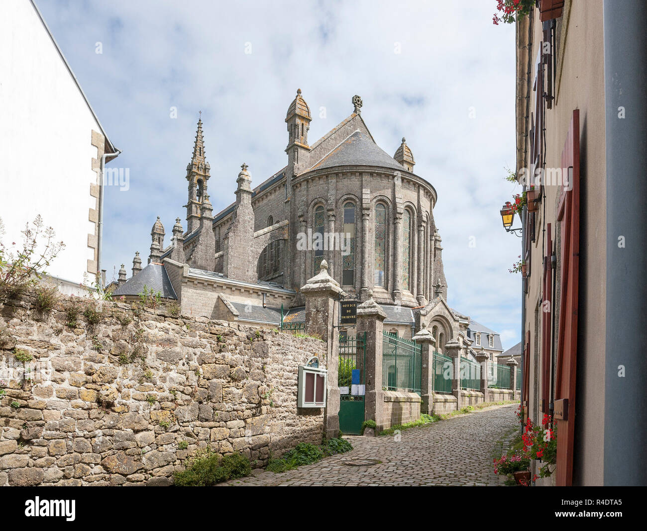 pont-croix in brittany Stock Photo - Alamy