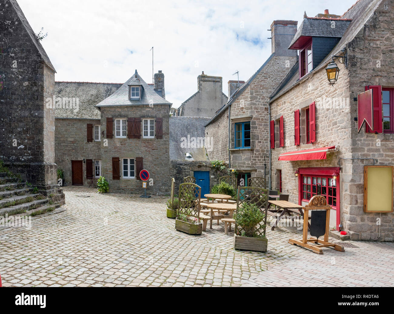 pont-croix in brittany Stock Photo - Alamy