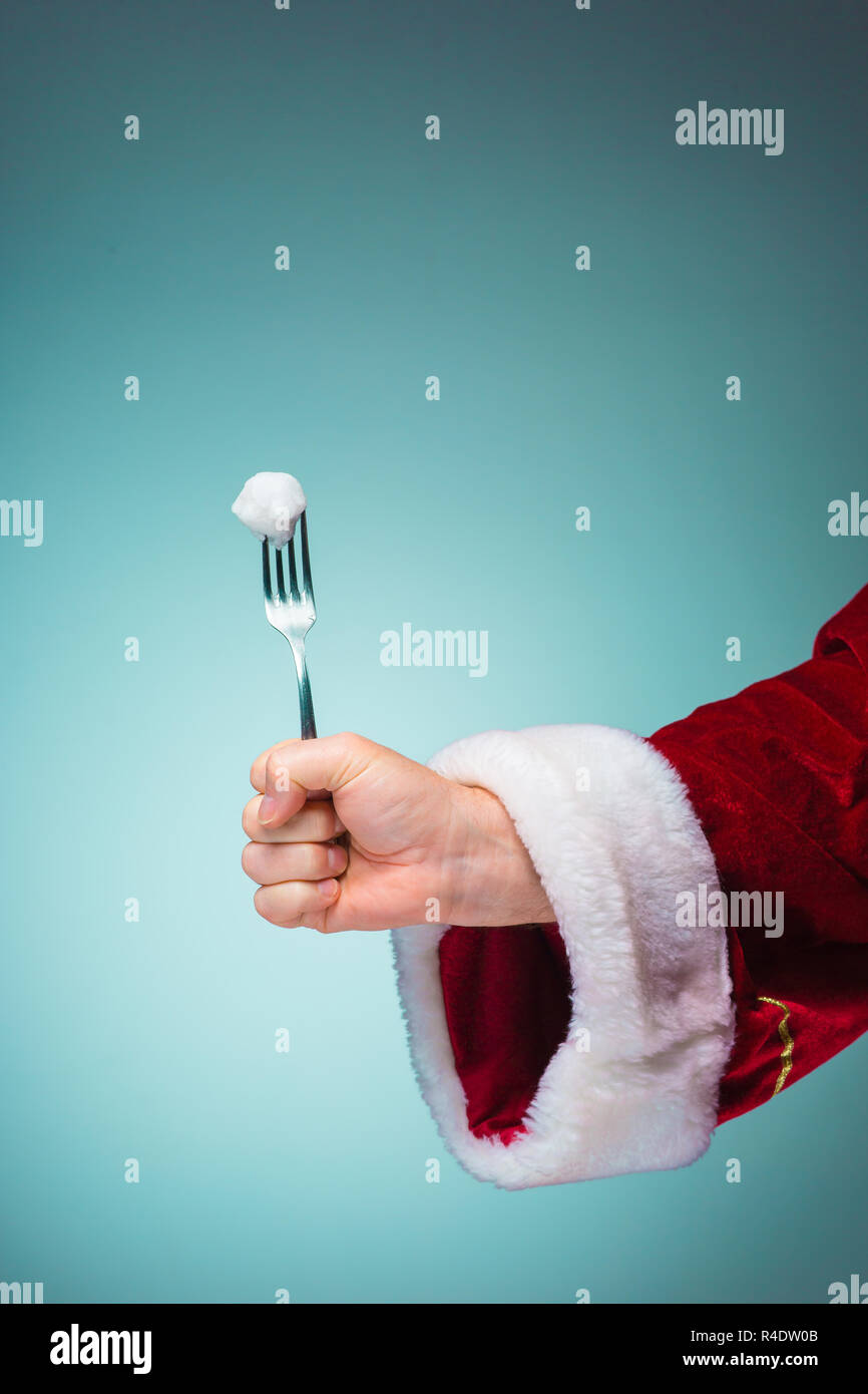 Santa hand holding ladle hi-res stock photography and images - Alamy