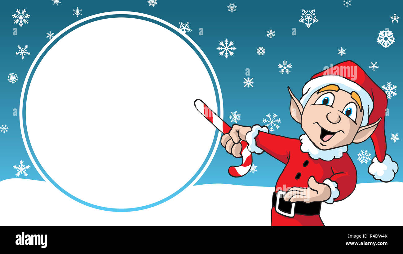 Elf cartoon hi-res stock photography and images - Alamy