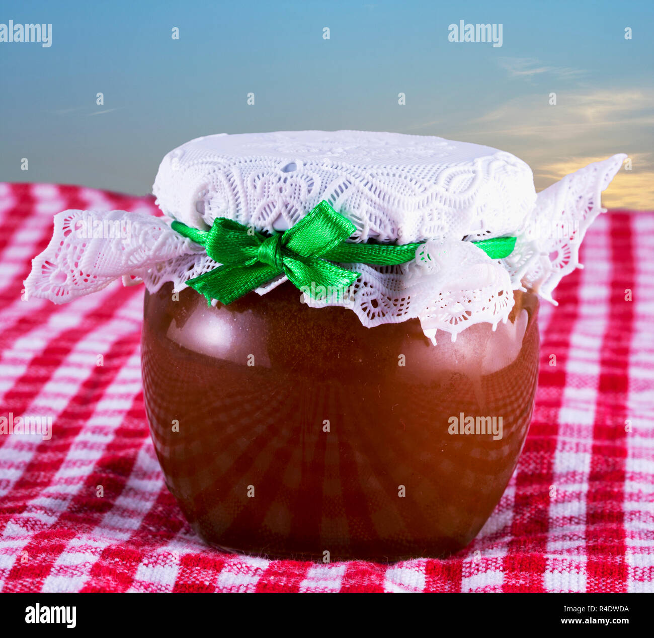 Homemade jam label rustic hi-res stock photography and images - Alamy