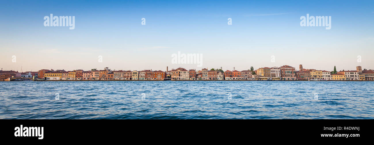 Venice waterfront from Zattere Stock Photo - Alamy