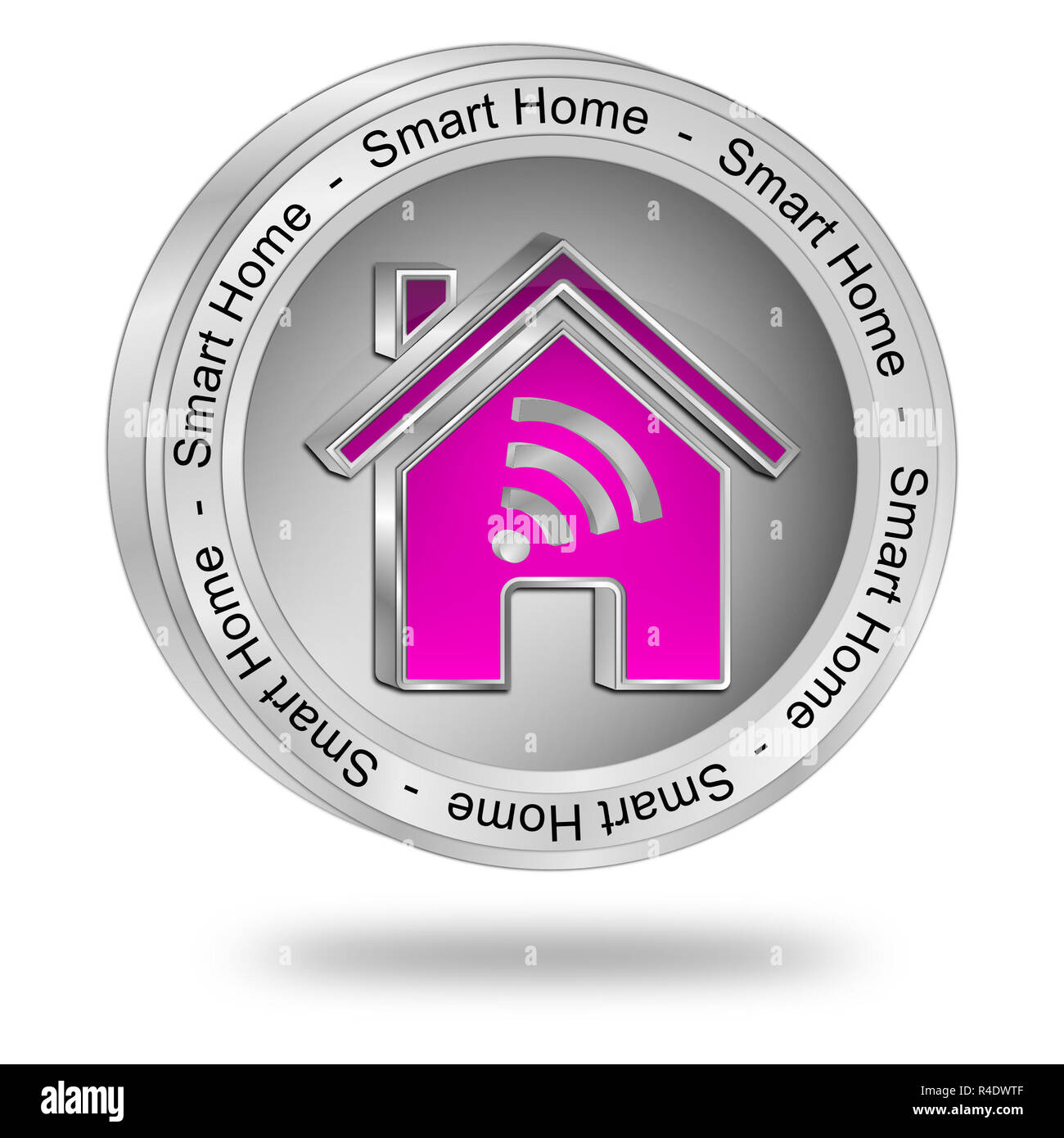 Flat smarthome hi-res stock photography and images - Alamy