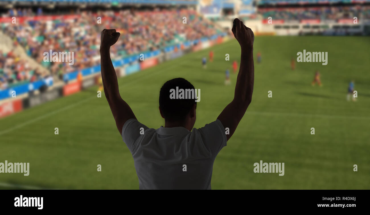 Soccer sport male gesture field hi-res stock photography and images - Alamy