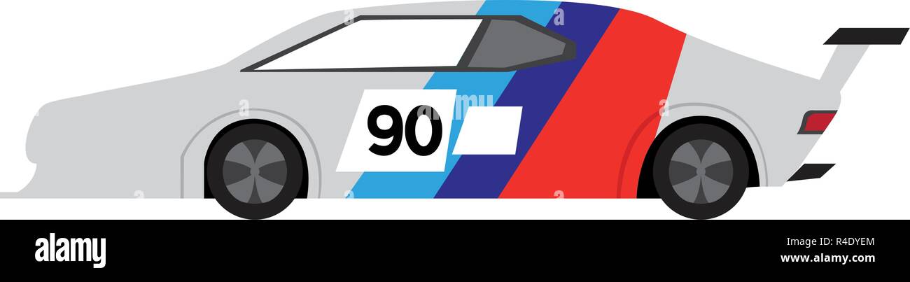 Side view of a racing car Stock Vector Image & Art - Alamy