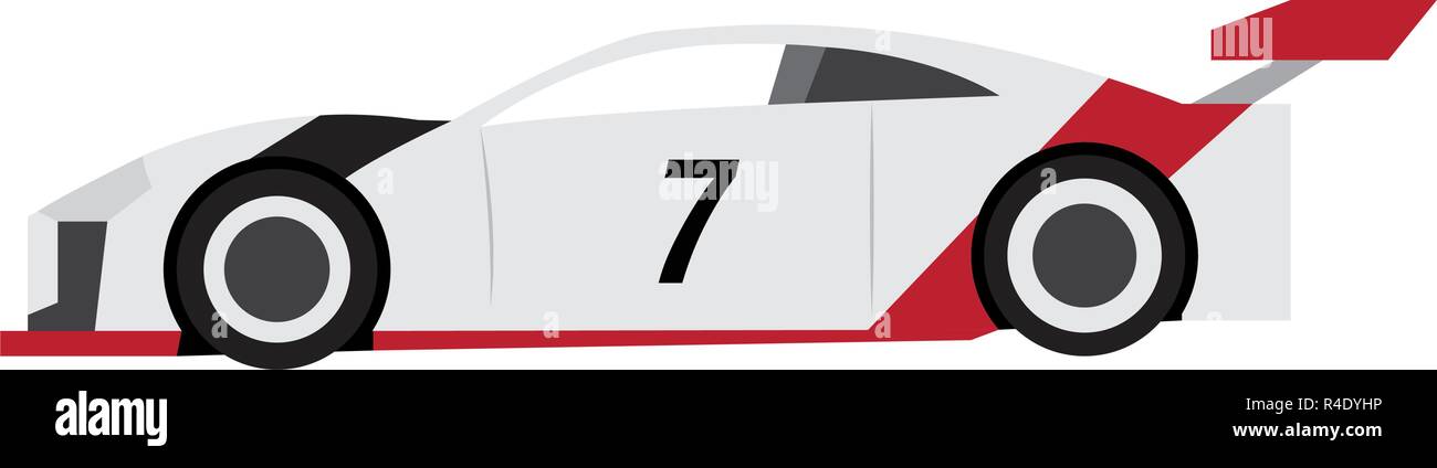 Side view of a racing car Stock Vector Image & Art - Alamy