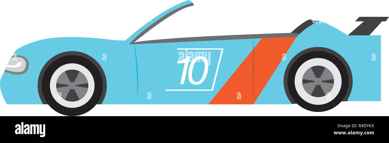 Side view of a racing car Stock Vector Image & Art - Alamy